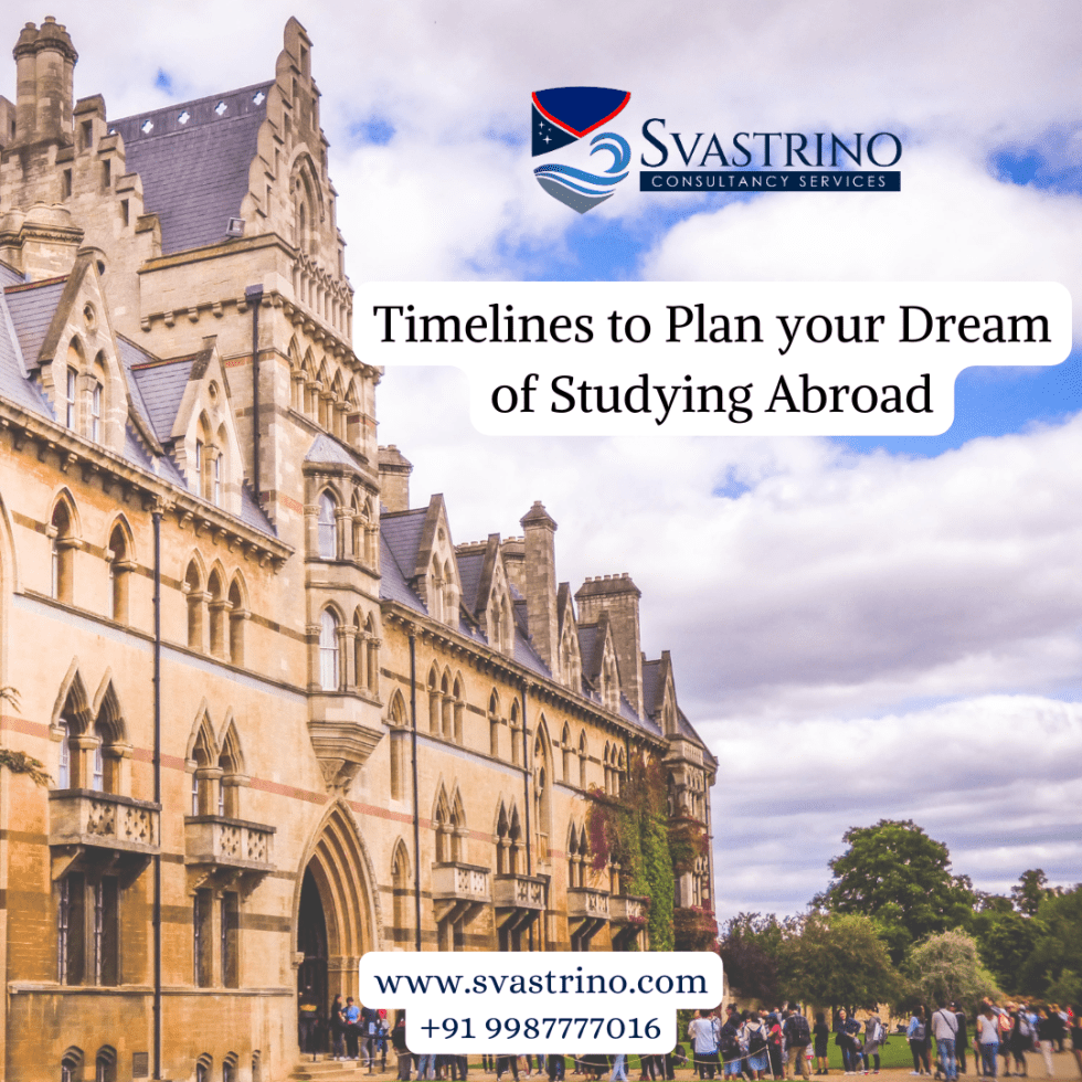 Timelines to Plan your Dream of Studying Abroad